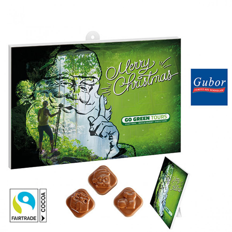 Schoko Adventskalender A4 Classic